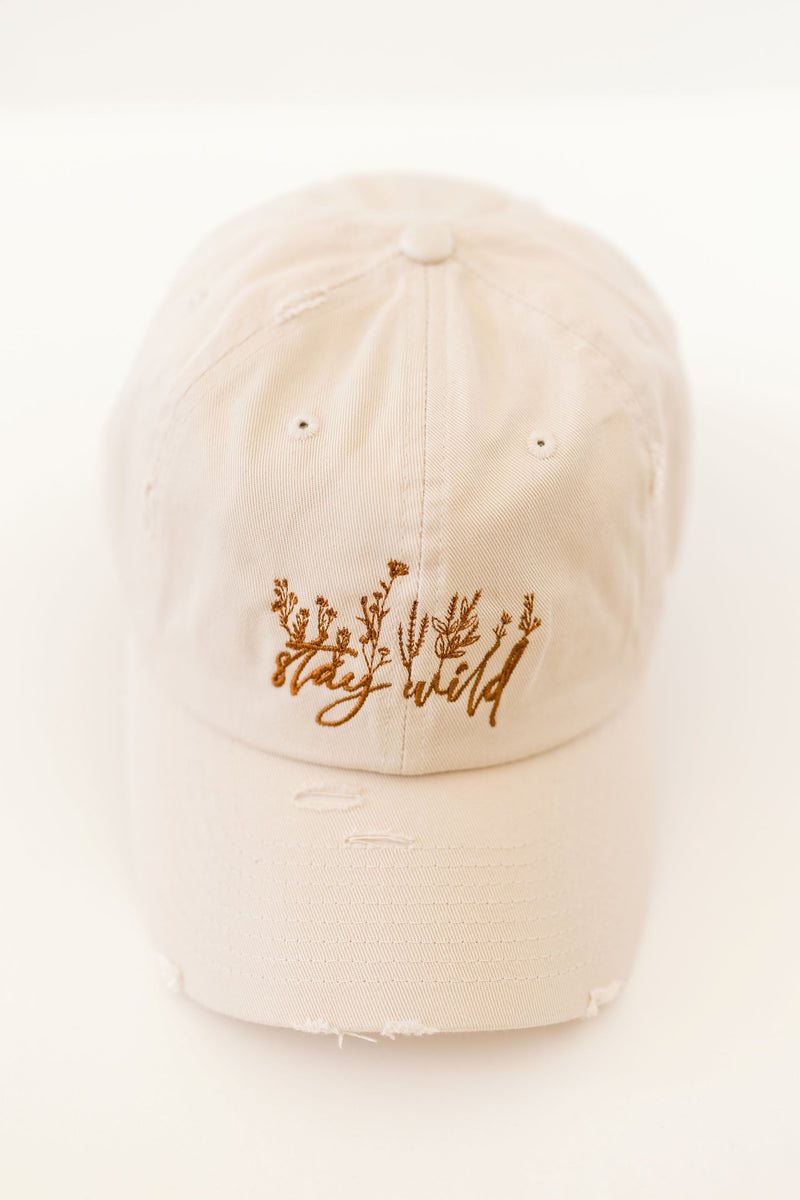 Vintage Style Stay Wild Hat – Threads by Gram